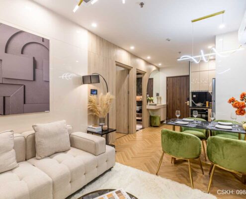 Căn Hộ 1 Phòng Ngủ THE ZURICH - Vinhomes Ocean Park 1